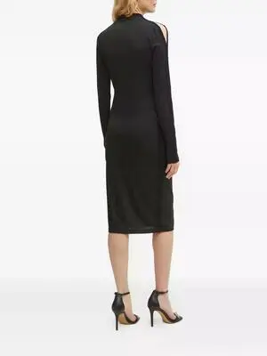 Patrizia Pepe High-neck Midi Dress