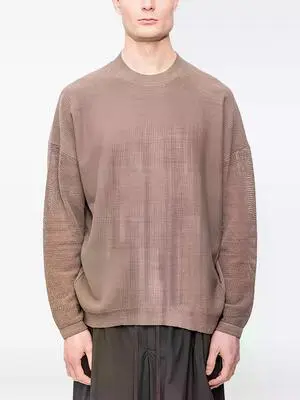 Devoa Frill Sweaters For Men