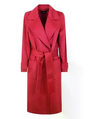 JOSEPH Belted Wrap Coat