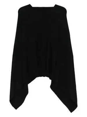 Eric Bompard Cashmere Poncho - Black