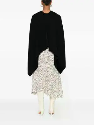 Eric Bompard Cashmere Poncho - Black