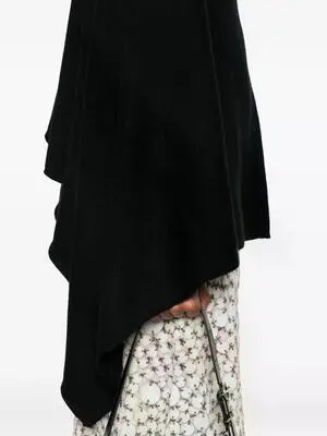 Eric Bompard Cashmere Poncho - Black