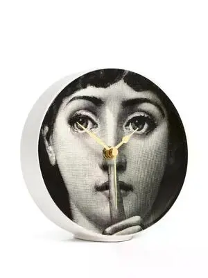 FORNASETTI Silenzio Desk Clock