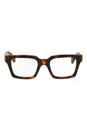 Off-White Tortoiseshell Glasses - Brown