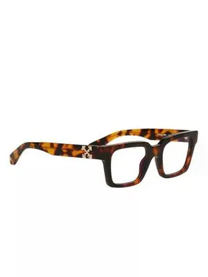 Off-White Tortoiseshell Glasses - Brown