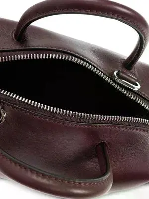 Max Mara Leather Tote Bag - Red