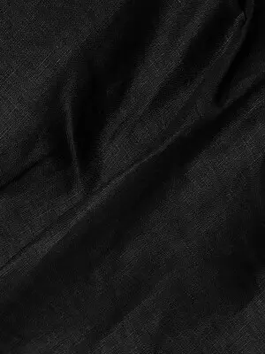 SIR. Noemi Ruched Linen Halterneck Mini Dress