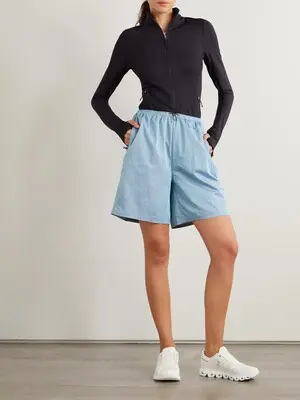 On Iridescent Recycled-shell Shorts