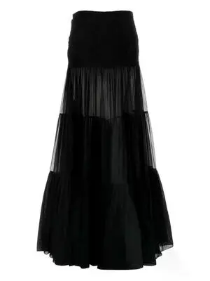 Saint Laurent Crepe Skirt