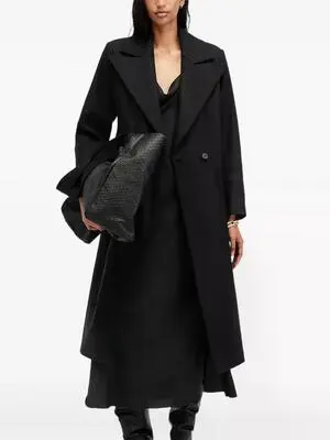 ALLSAINTS Chain-detail Double-breasted Coat