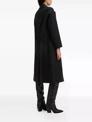 ALLSAINTS Chain-detail Double-breasted Coat