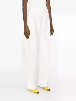 Jacquemus Off- Tweed Trousers