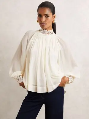 Reiss Cuffed Blouses