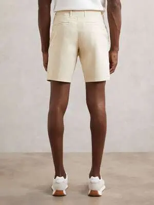 Paige Cotton Chino Shorts With Stretch