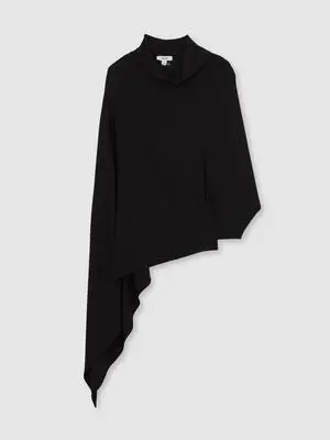 REISS Corinne Cape Detail Top