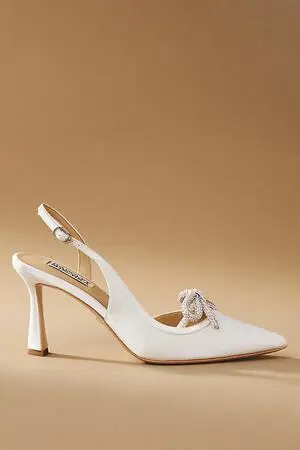 Badgley Mischka Georgie Pointed Slingback Pumps