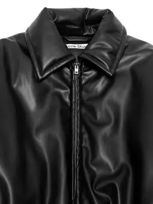 Acne Studios Padded Faux-leather Jacket - Black