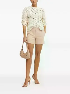 Guess Cable-knit Eyelet Sweater