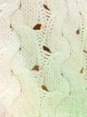Guess Cable-knit Eyelet Sweater