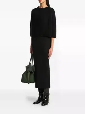 Khaite Crew-neck Cashmere Sweater