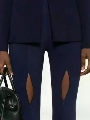 Patrizia Pepe Side-slit Trousers