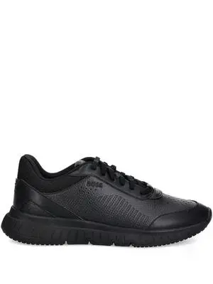 BOSS Perforated Leather Sneakers