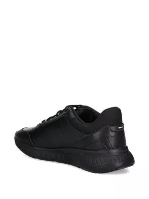 BOSS Perforated Leather Sneakers