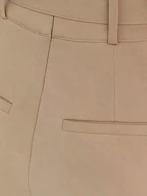 CUSTOMMADE Belted High-waisted Pleated Front Trousers