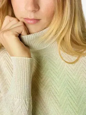 Missoni Chevron-pattern Turtleneck Sweater