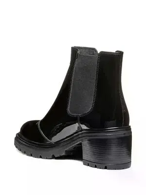 Geox 60mm Patent Leather Ankle Boots
