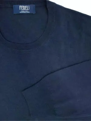 Fedeli Long-sleeve Round-neck Sweater
