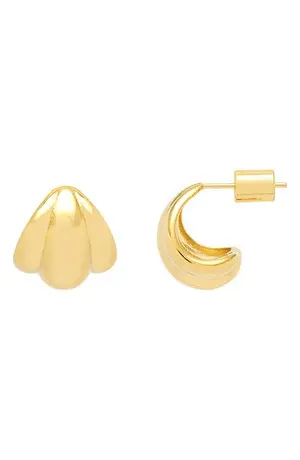 Estée Lauder Tiered Bold Huggie Earrings - Gold