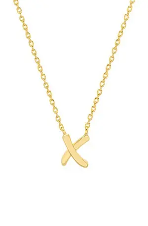 Estée Lauder Kiss Charm Necklace - Gold