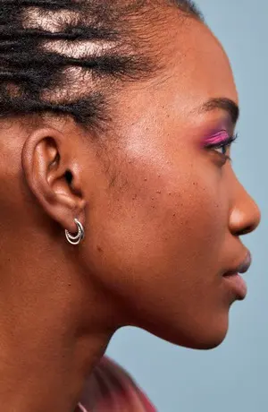 Estée Lauder Layered Hoop Earrings - Silver