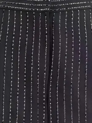 Giorgio Armani Sequin-embellished Pinstripe Trousers