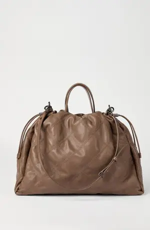 Brunello Cucinelli Nappa Mellow Large Shopper Bag