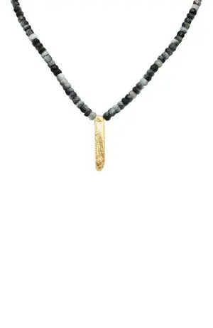 COLLECTION 1304 Organic Scepter Necklace - Gold