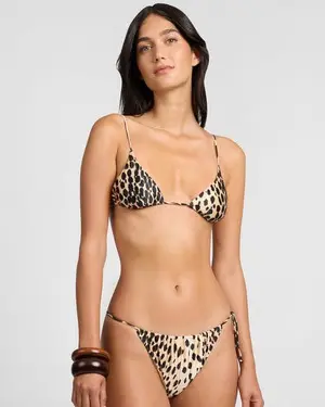 Onia Jolie Bikini Top - Tan Multi