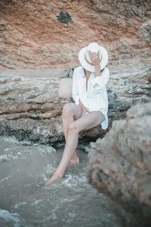 LASTELIER Panama Straw Hat - Army Green