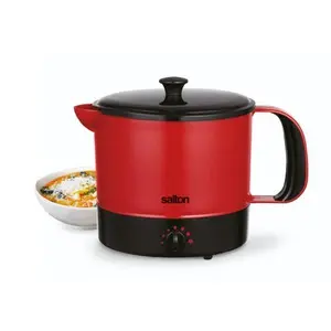 SALTON Personal Multipot Multicooker - Red