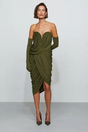 Et Ochs Ruched Cocktail Dresses