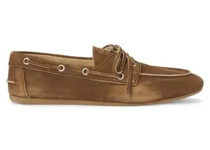 Miu Miu Unlined Suede Loafers