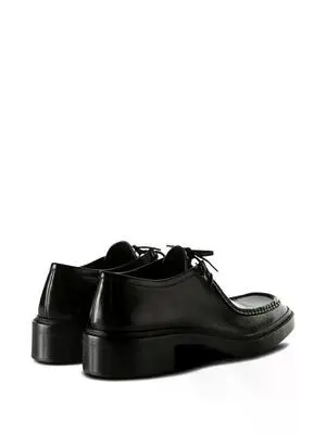 Saint Laurent Lace-up Leather Derby Shoes