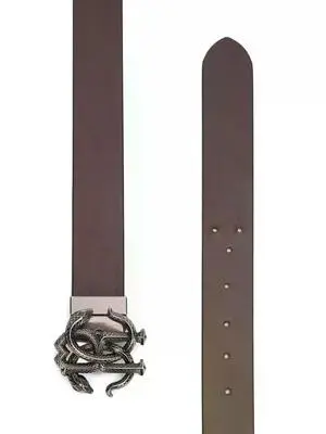 Roberto Cavalli Metallic Buckle Belt