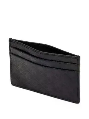 Roberto Cavalli Mirror Snake Monogram-embossed Cardholder
