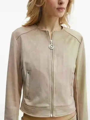 Guess Zip-fastening Cropped Jacket