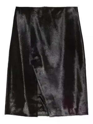 Loulou De Saison Side-split Midi Skirt