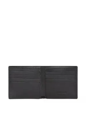 Roberto Cavalli Monogram-embossed Bi-fold Wallet