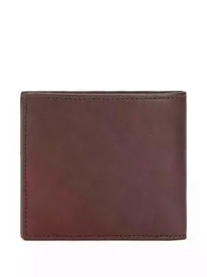 Roberto Cavalli Embossed Monogram Leather Wallet