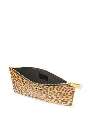 Roberto Cavalli Leopard Print Clutch